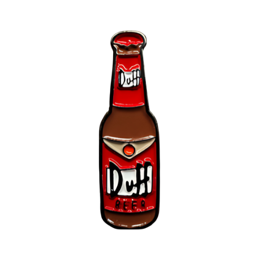 Pin Cerveza Duff Botella Metálico | Camelo Pines